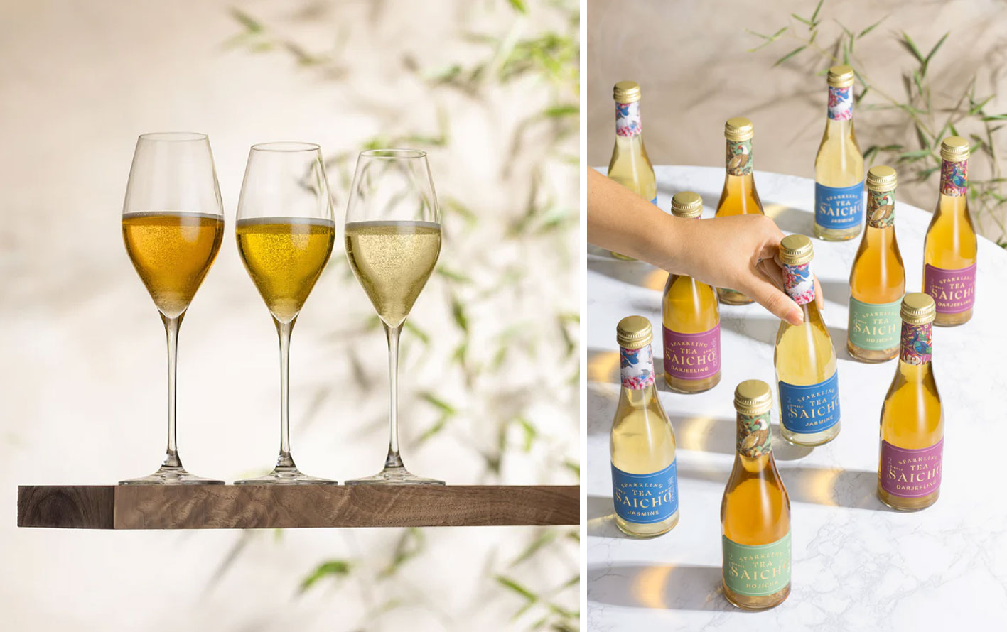 The Story Behind Saicho's Sparkling Cold Brew Non-Alcoholic Tea