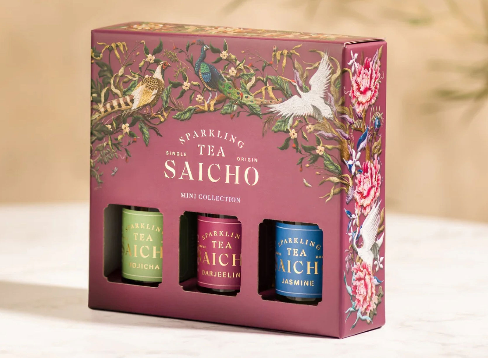 The Story Behind Saicho's Sparkling Cold Brew Non-Alcoholic Tea