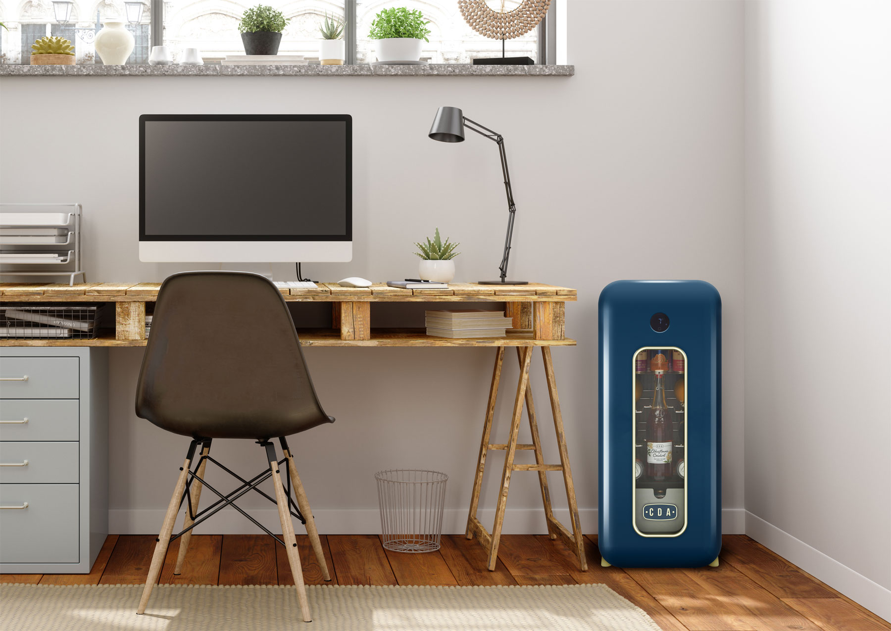 The CDA Nancy Freestanding Wine Cooler Rekindles The Best Of The 60s