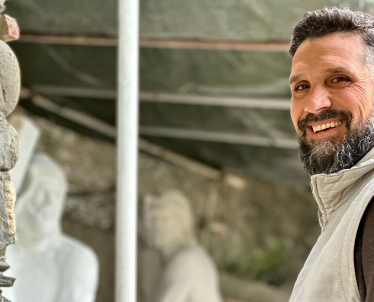 "The Third Christ Carrying The Cross Giustiniani" At London's Royal ...