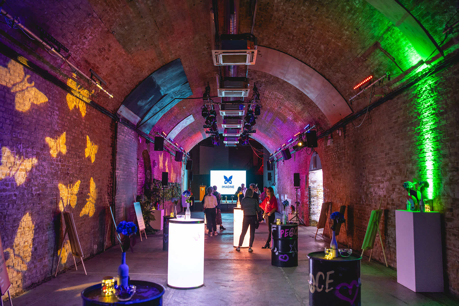 Camm & Hooper's 26 Leake Street Venue Is Edgy, Unconventional And Fun
