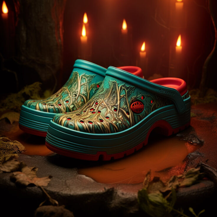 AI Designs Future Crocs Collaborations Including LEGO And Gucci