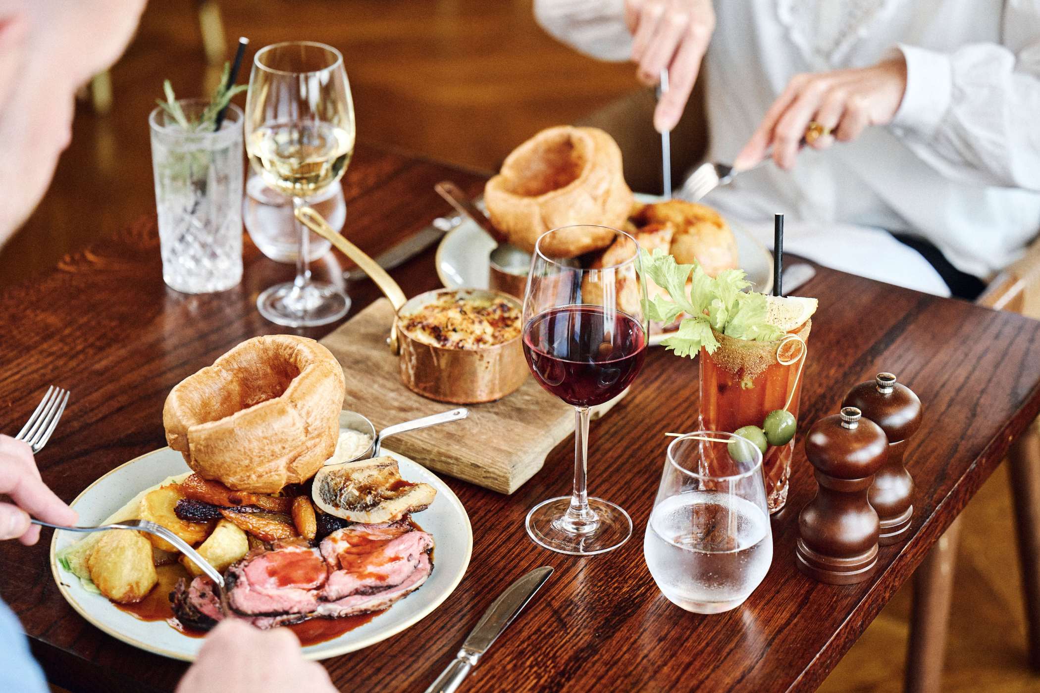 A Sunday Roast With A View At Aviary Rooftop Restaurant And Bar