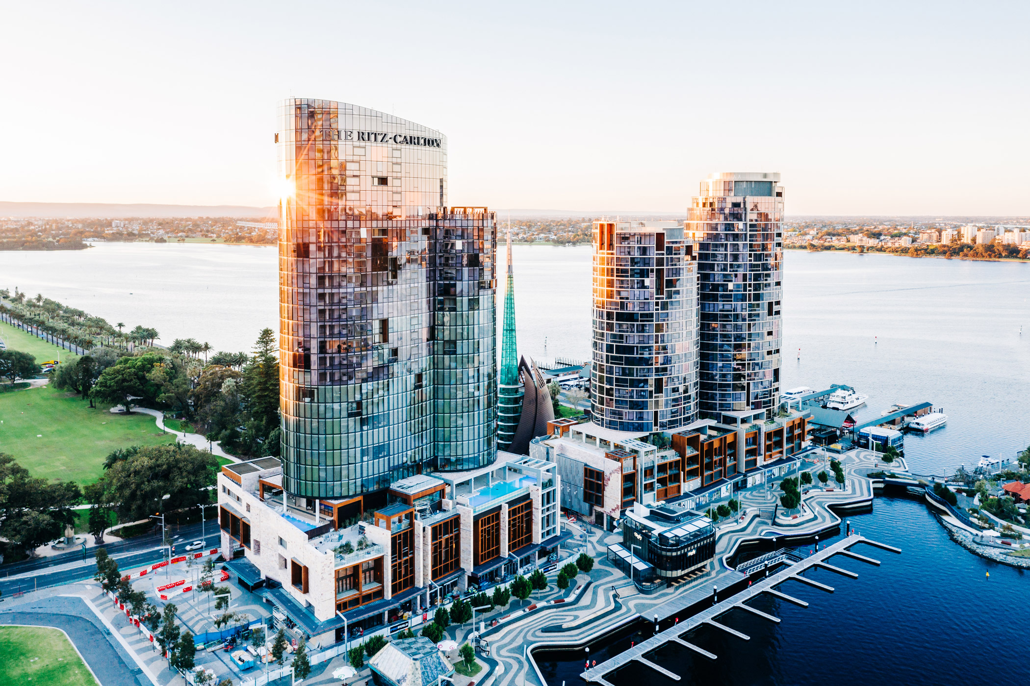 The Ritz-Carlton, Perth Is A High Point Of The Western Australia Capital
