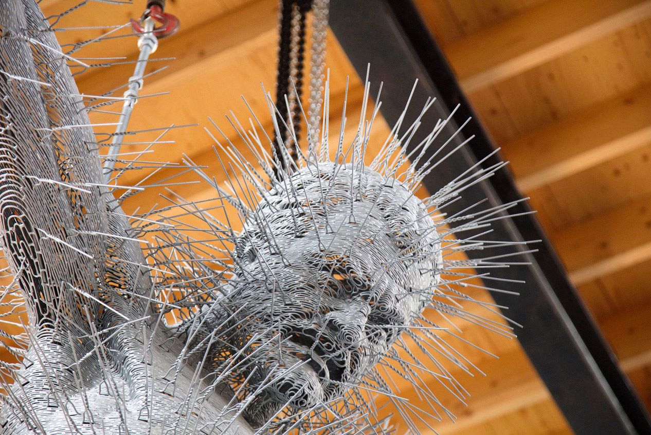 David Mach's Materialism And Mach Exhibition At Anise Gallery In London