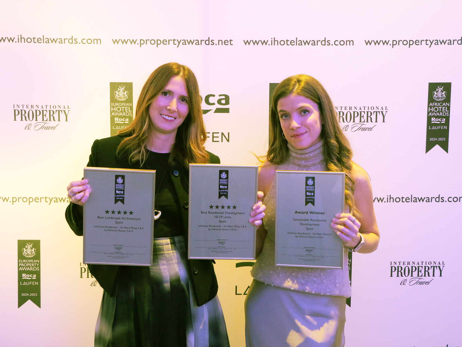A Triple Success For INFINITUM At The 2024-2025 European Property Awards