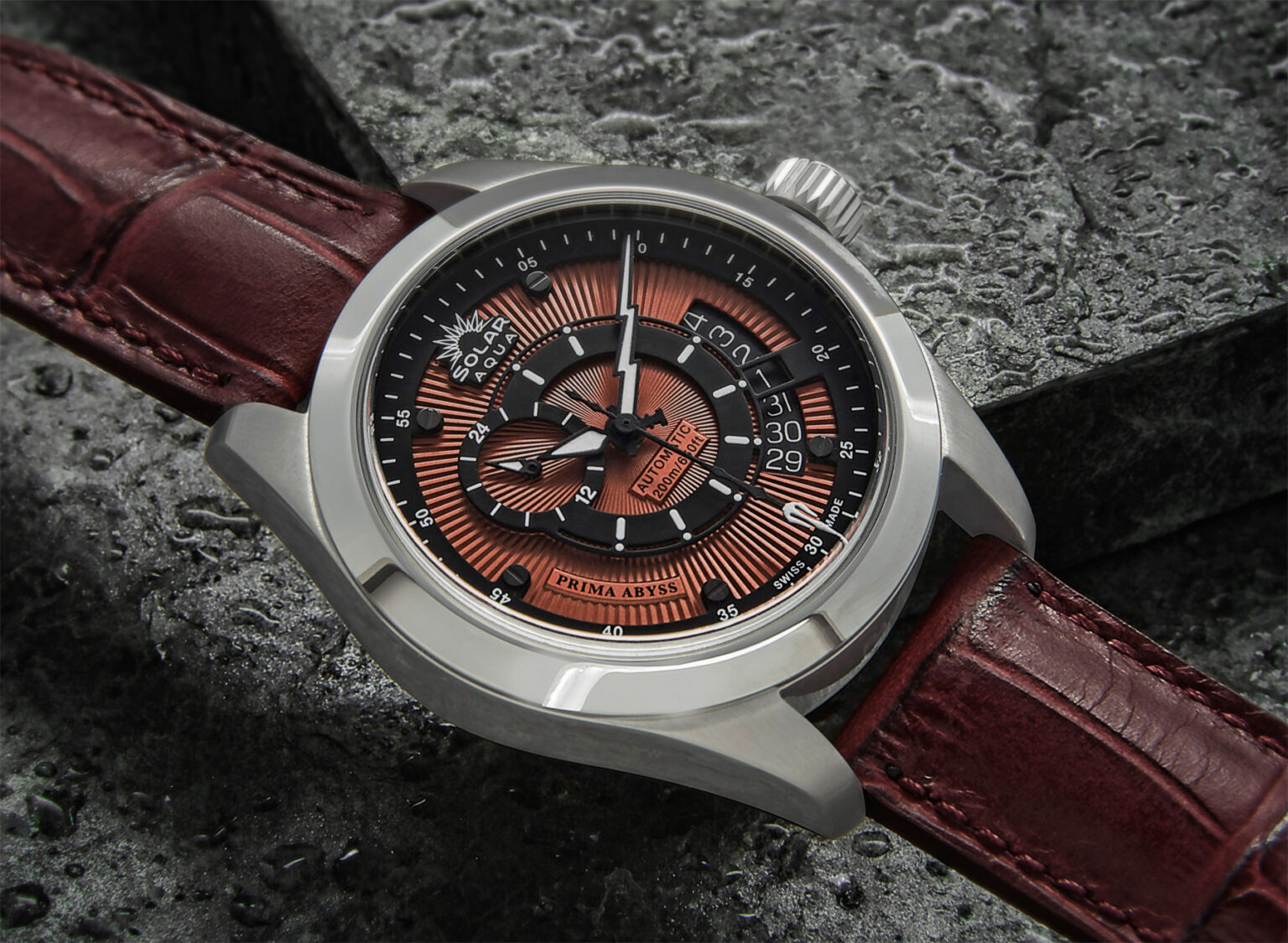 The Solar Aqua Prima Abyss, A Timepiece Inspired By The Past