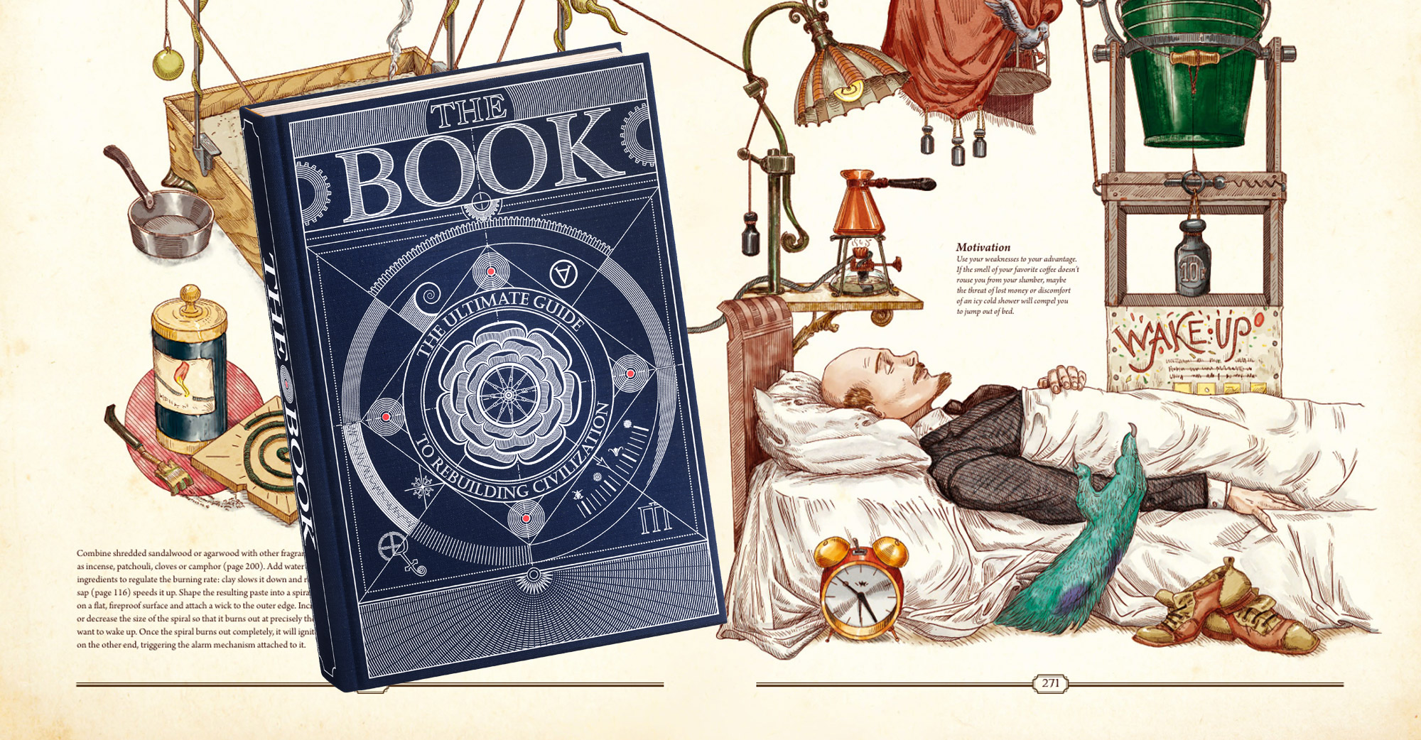 The Book: The Ultimate Guide To Rebuilding Civilization From Hungry Minds