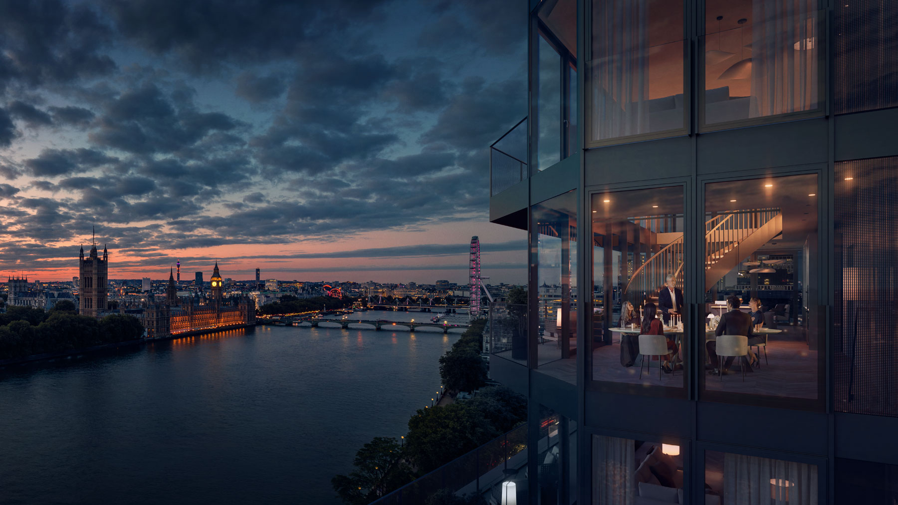 Inside Westminster Tower, The New Development On Albert Embankment