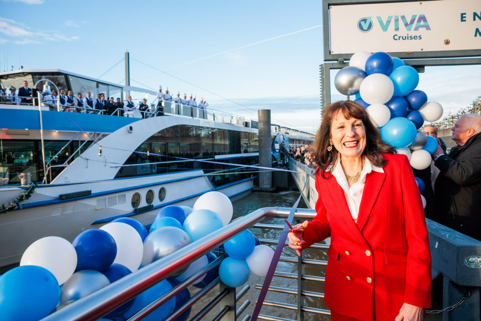 VIVA Cruises Christens Its Third New Build Ship, VIVA ENJOY