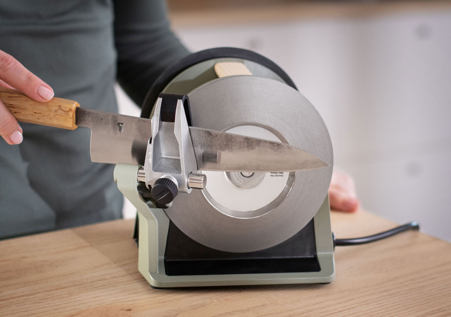Tormek Unveils New Ash Green Colour For Its Renowned T-1 Knife Sharpener