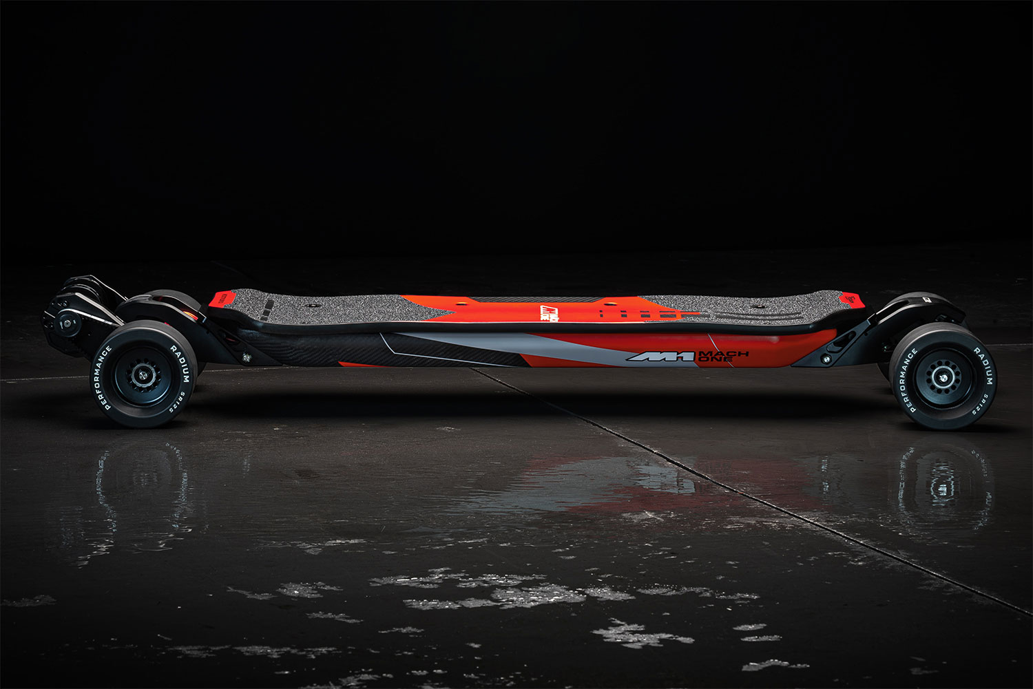 The Mach One Electric Skateboard From Radium Performance Boards