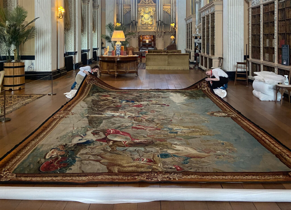 The Historic Battle Of Arbela Tapestry To Be Displayed At Blenheim Palace
